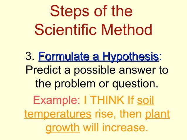 Scientific method | PPT
