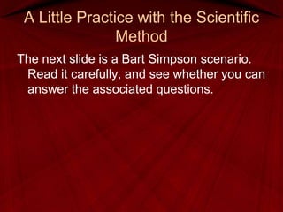 Scientific Method | PPT