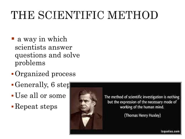 Scientific Method and Model Notes | PPT | Physics | Science