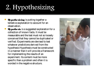 Scientific method | PPSX