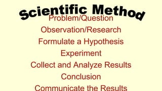Scientific method | PPT