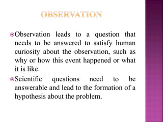 Scientific method | PPTX
