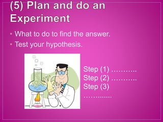 Scientific method | PPTX