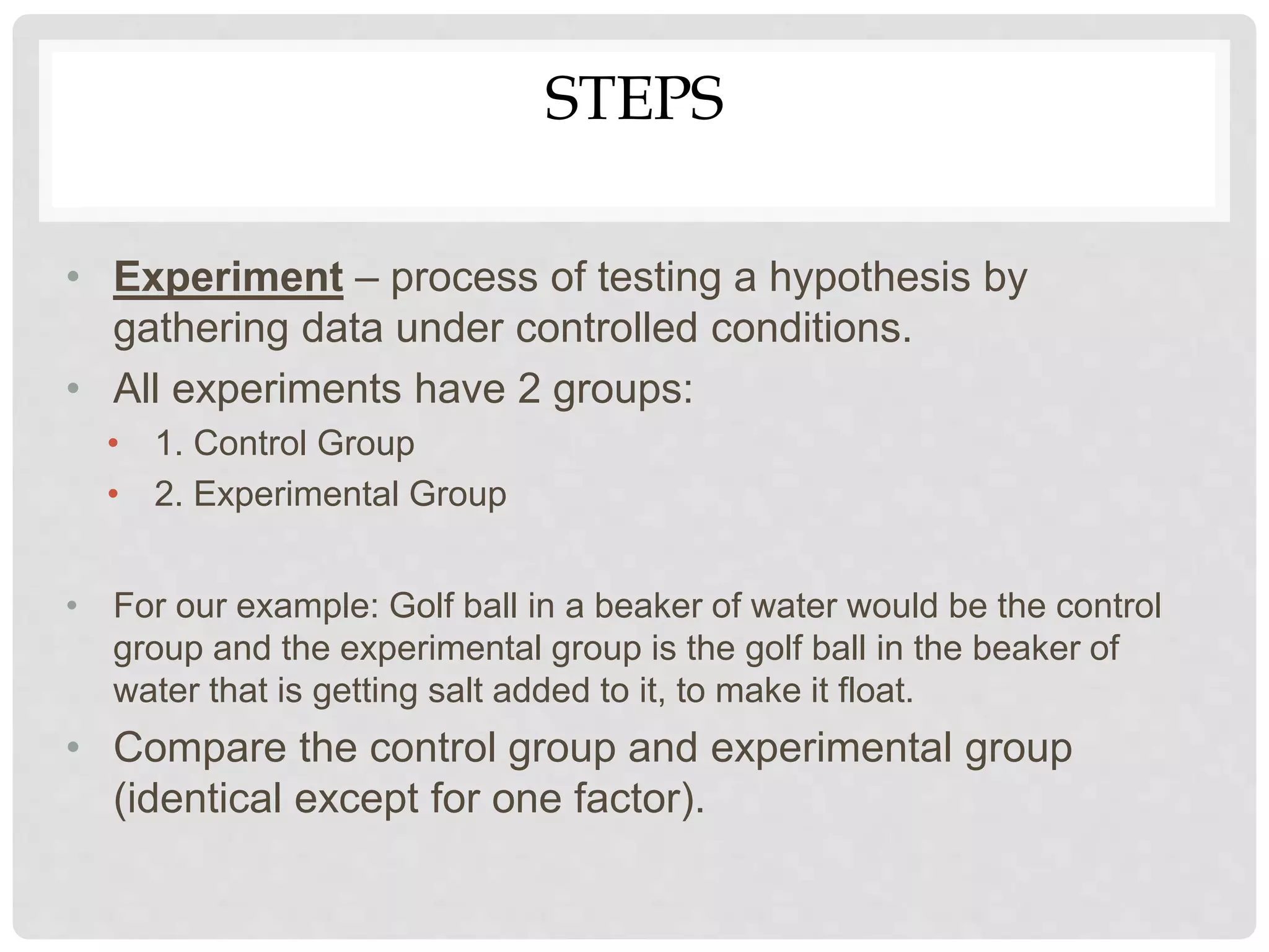 Scientific Method Notes | PPTX