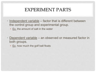 Scientific Method Notes | PPTX