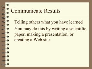 Scientific Method Notes | PPT