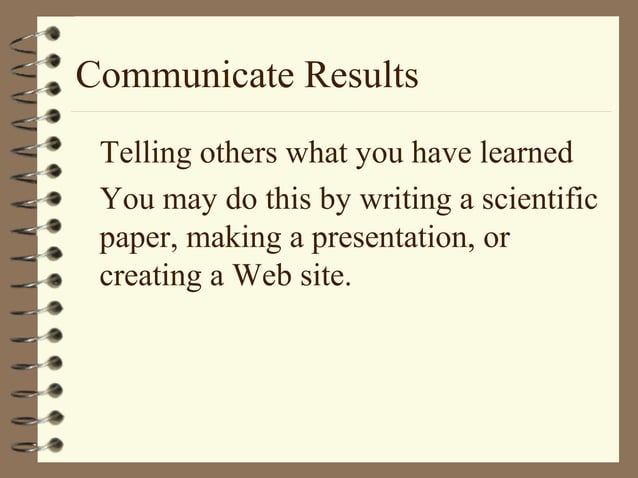 Scientific Method Notes | PPT | Science