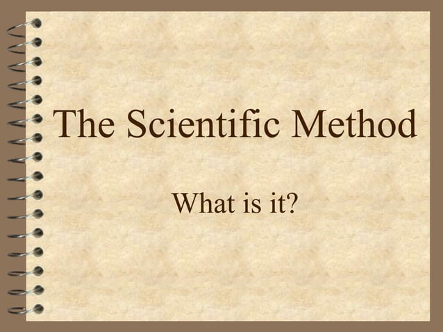 Scientific Method Notes | PPT | Science