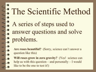 Scientific Method Notes | PPT | Science