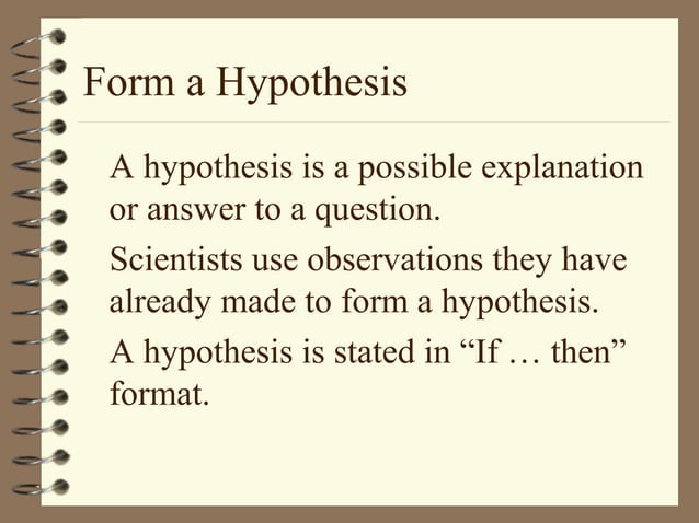Scientific Method Notes | PPT | Science