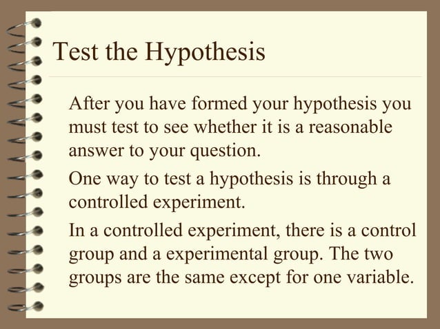 Scientific Method Notes | PPT | Science