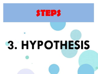 Scientific method | PPTX