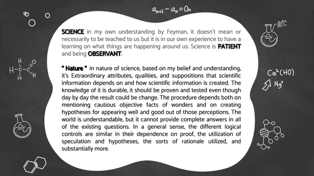 Nature of Science and Importance of Scientific Method | PPT
