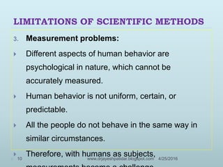 Scientific Method and Steps to conduct Scientific Research | PDF