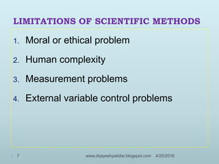 Scientific Method and Steps to conduct Scientific Research | PDF