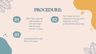 SCIENTIFIC METHOD Powerpoint Presentation | PPTX | Gardening | Home ...