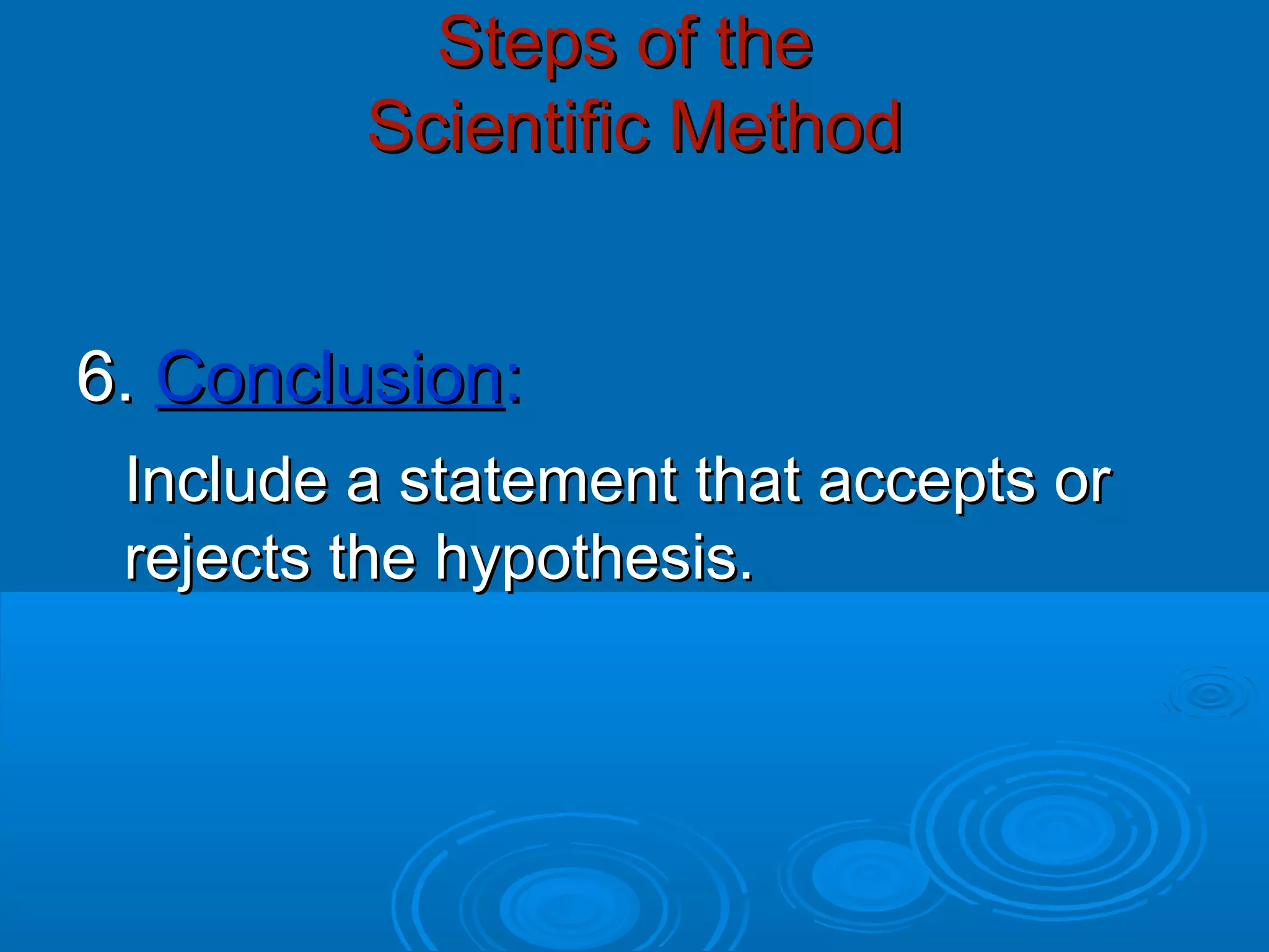 Scientific method acc 2011 | PPT