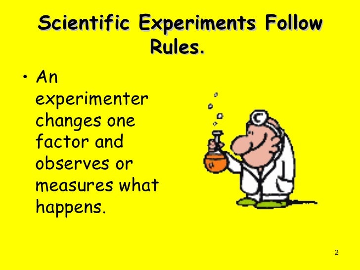 Scientific Method Controls And Variables