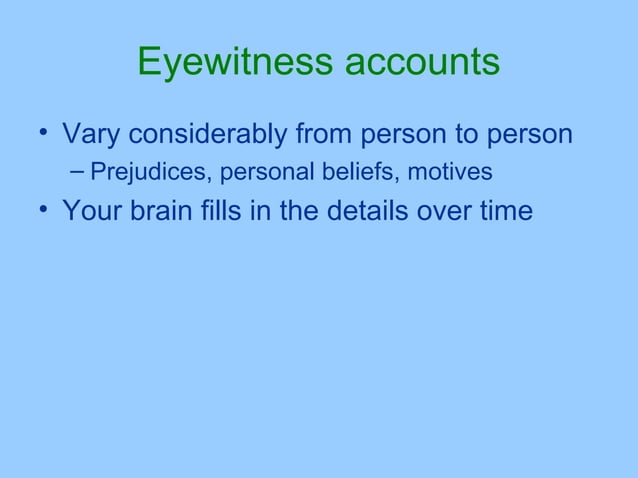 Scientific method forensics | PPT