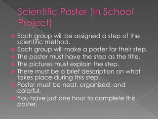 Scientific method 1 | PPTX