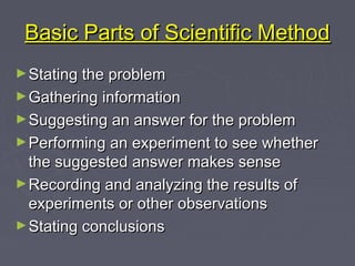 Scientific method 2 | PPT