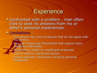 Scientific method and research | PPT