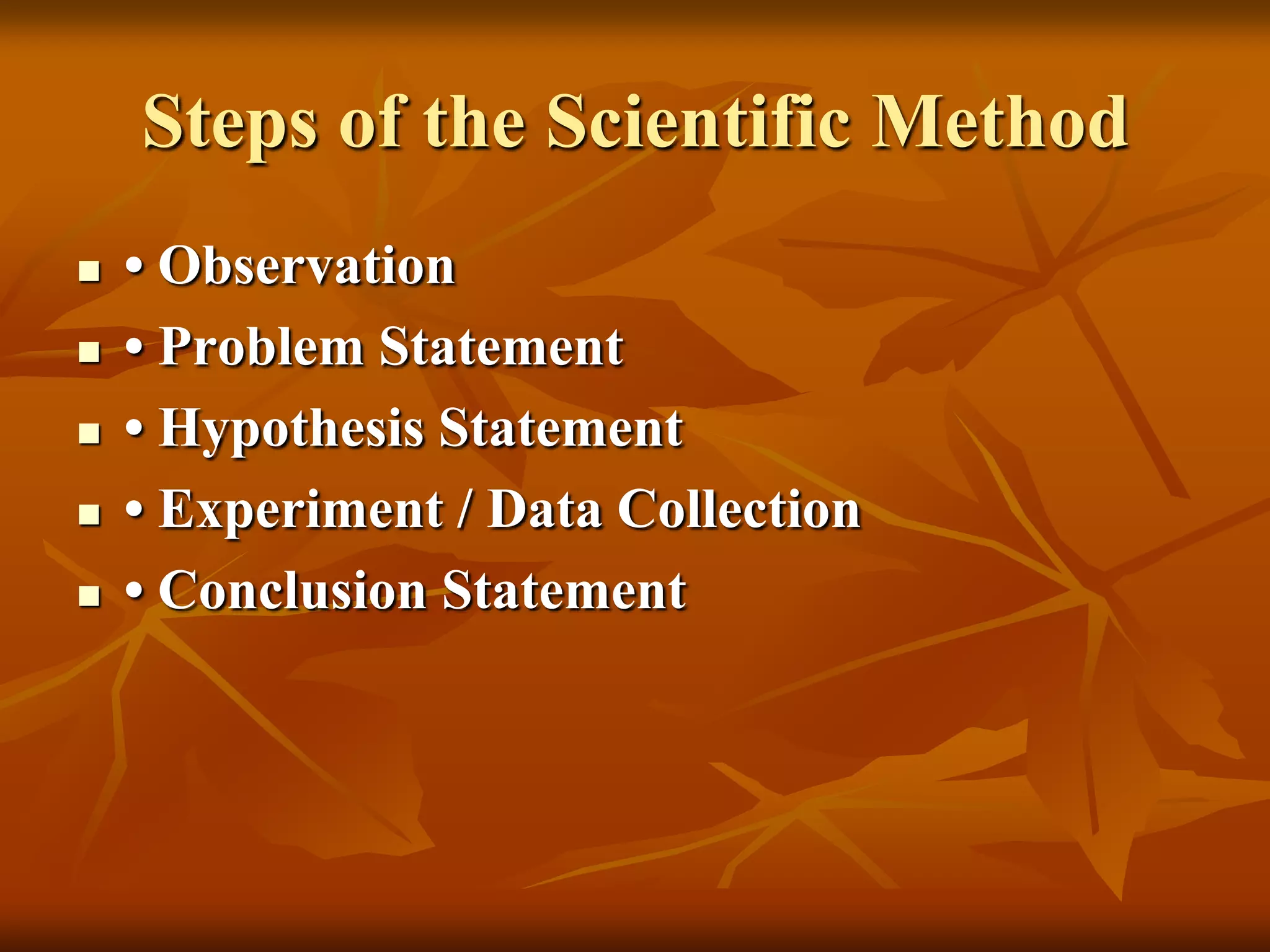 Scientific method and si units | PPTX