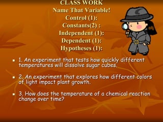 Scientific method and si units | PPT