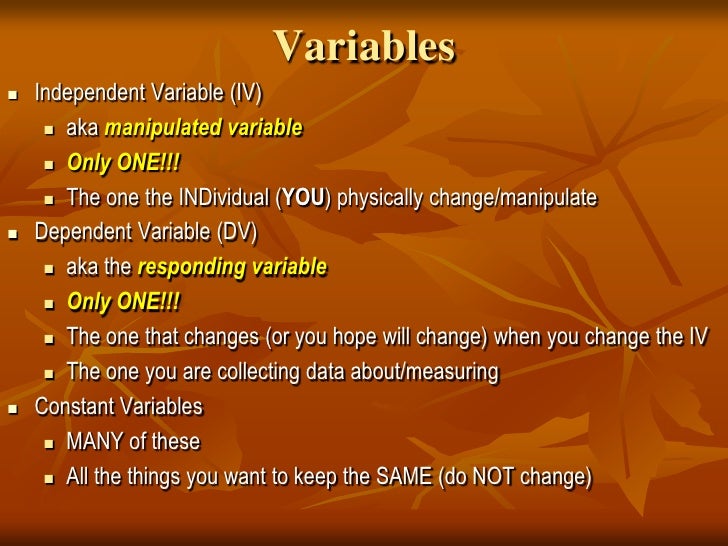 Scientific method and si units