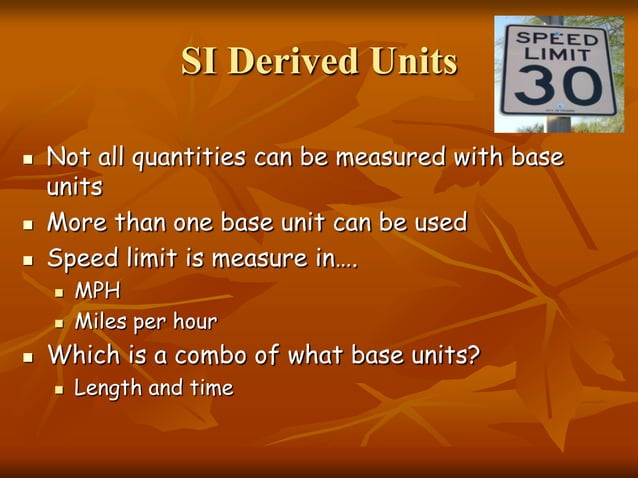 Scientific method and si units | PPT