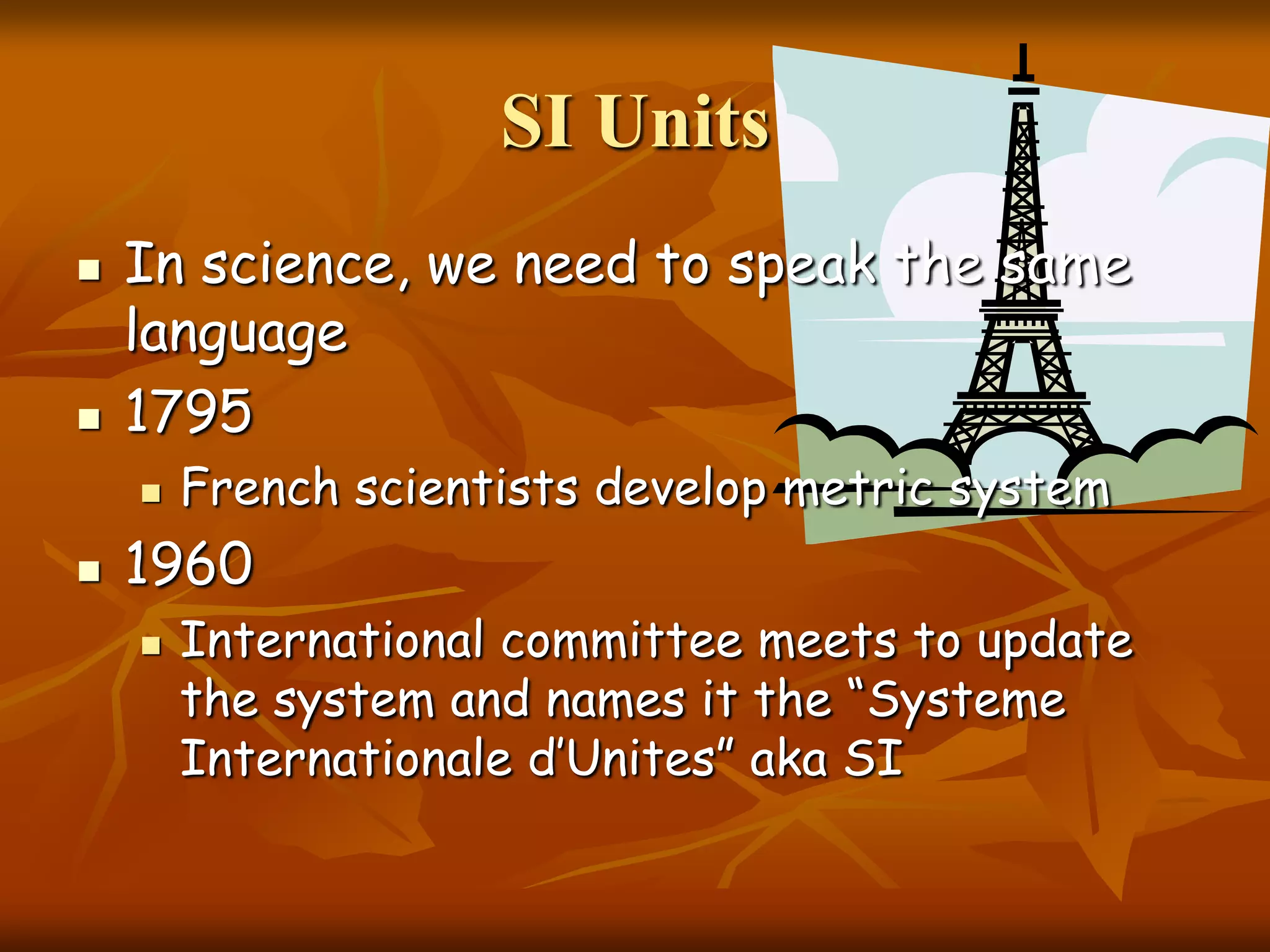 Scientific method and si units | PPT