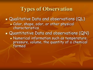 Scientific method and si units | PPTX