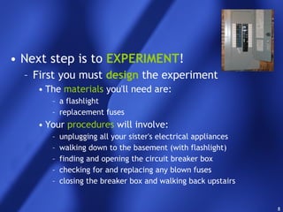 Scientific method ii | PPT