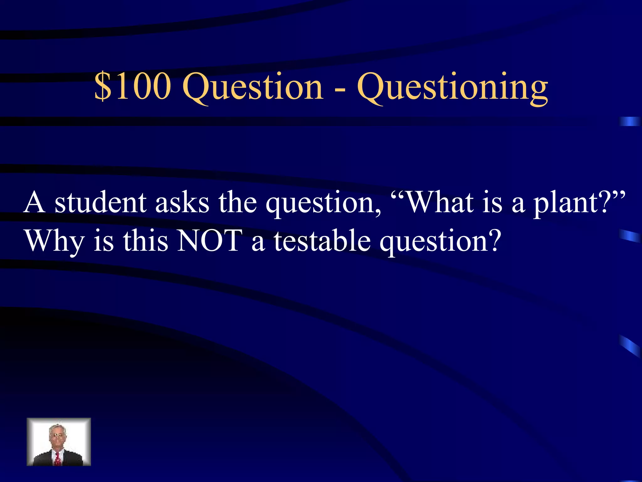 Scientific method jeopardy | PPT