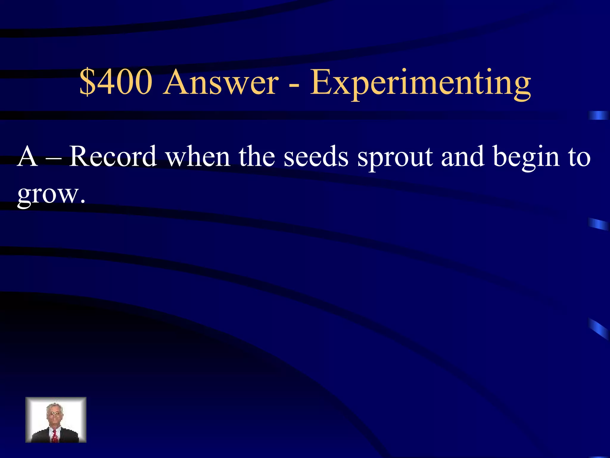 Scientific method jeopardy | PPT