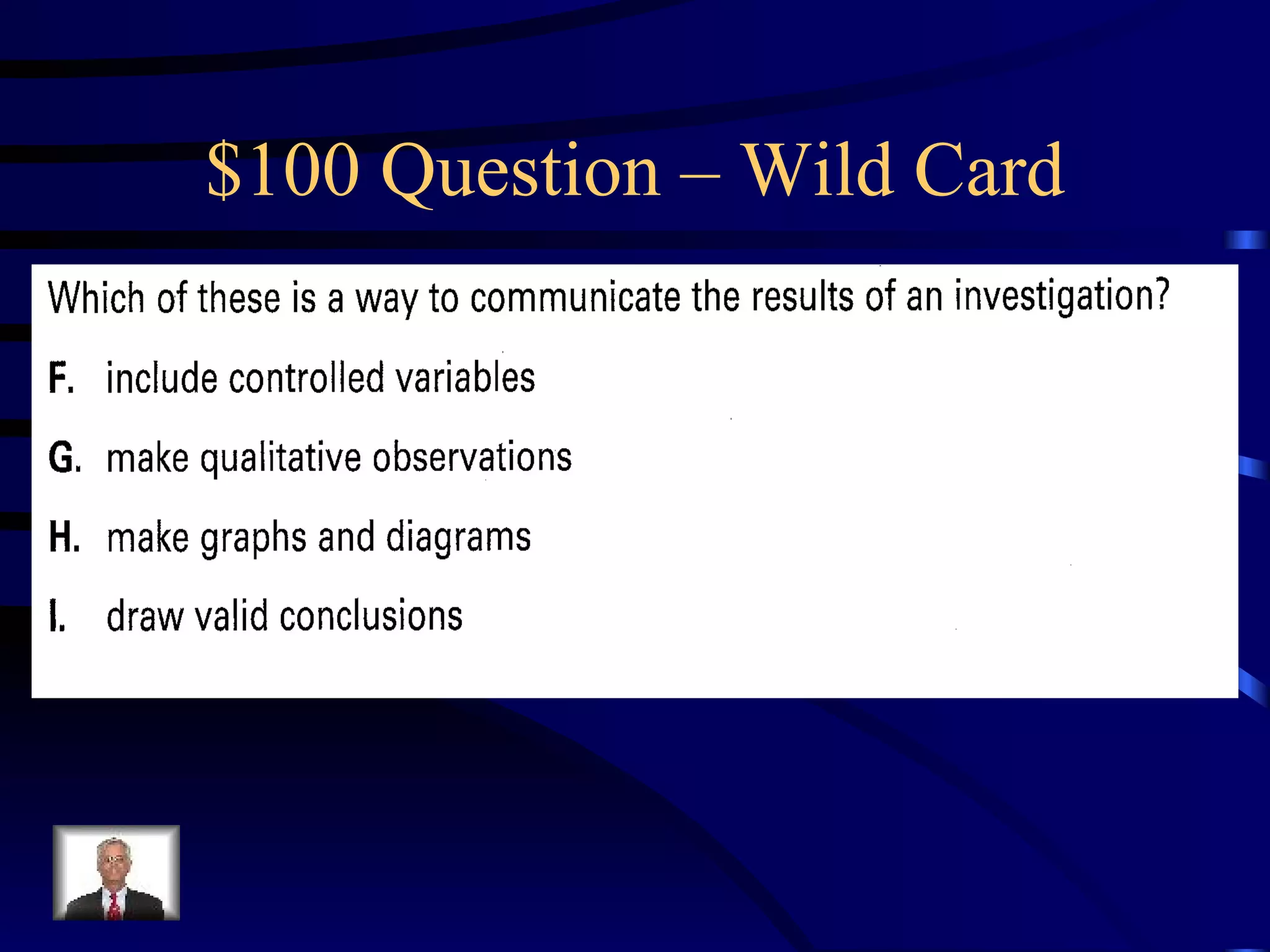 Scientific method jeopardy | PPT