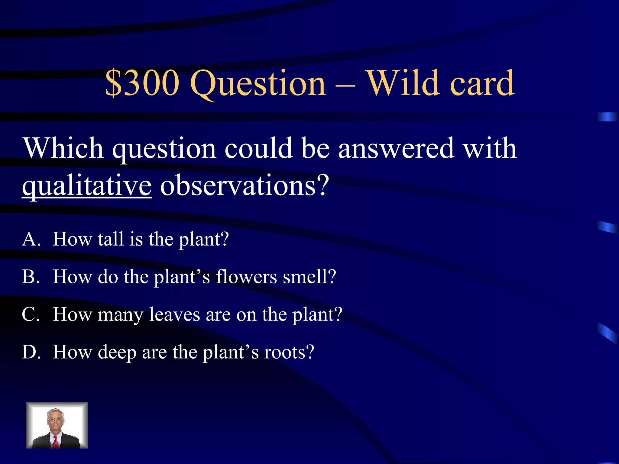 Scientific method jeopardy | PPT