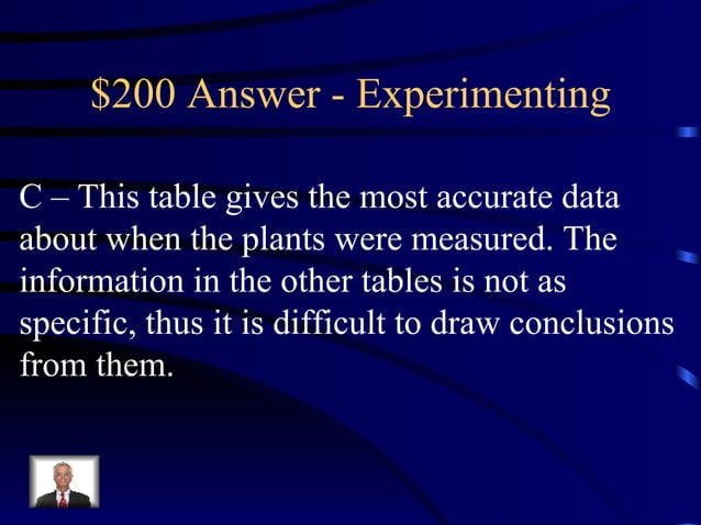 Scientific method jeopardy | PPT