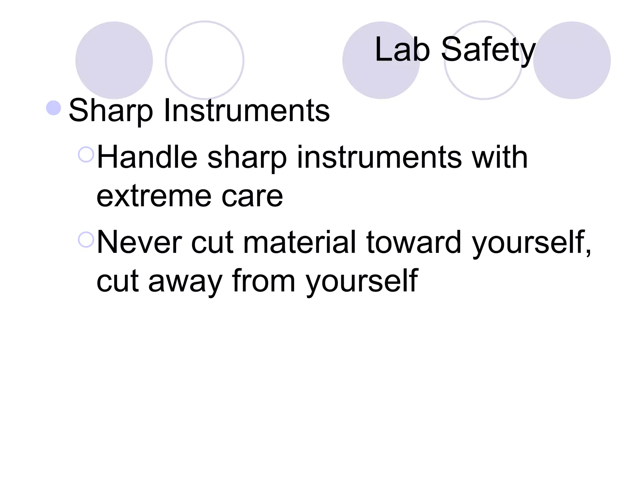 Scientific Method Lab Safety | PPT