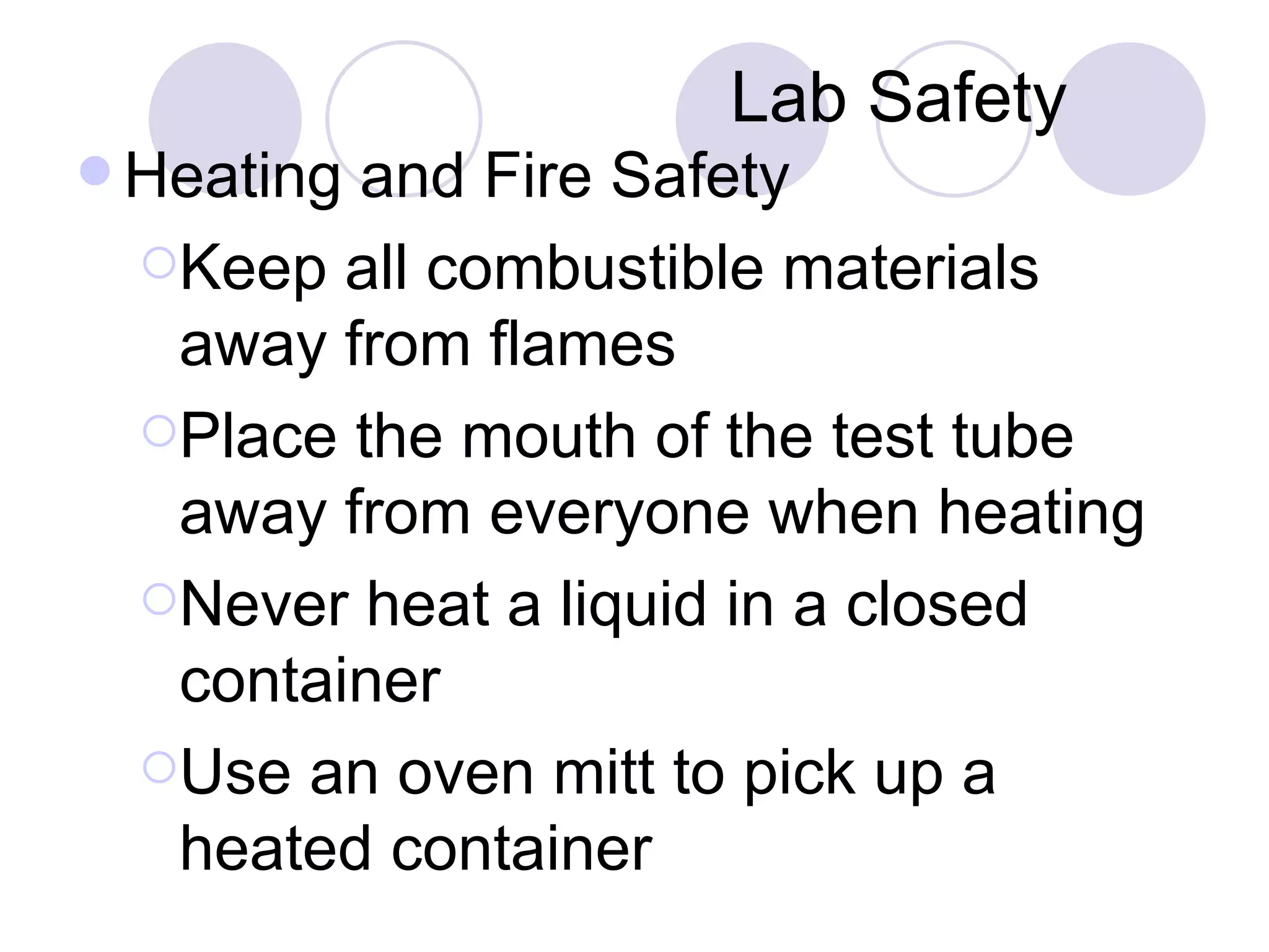 Scientific Method Lab Safety | PPT