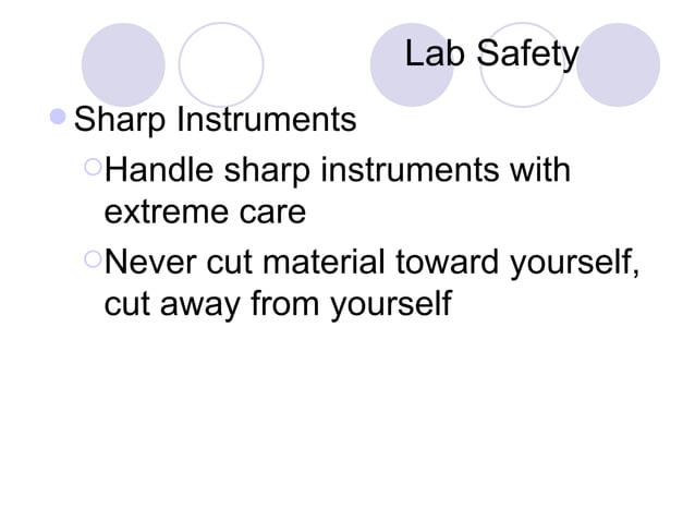 Scientific Method Lab Safety | PPT