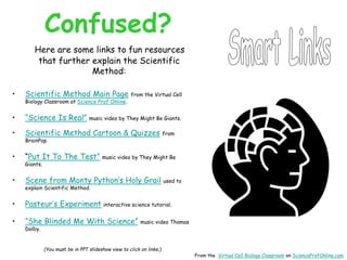 Scientific Method Lecture+.ppt | Infectious Diseases | Diseases and ...