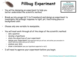 Scientific Method Lecture+.ppt | Infectious Diseases | Diseases and ...