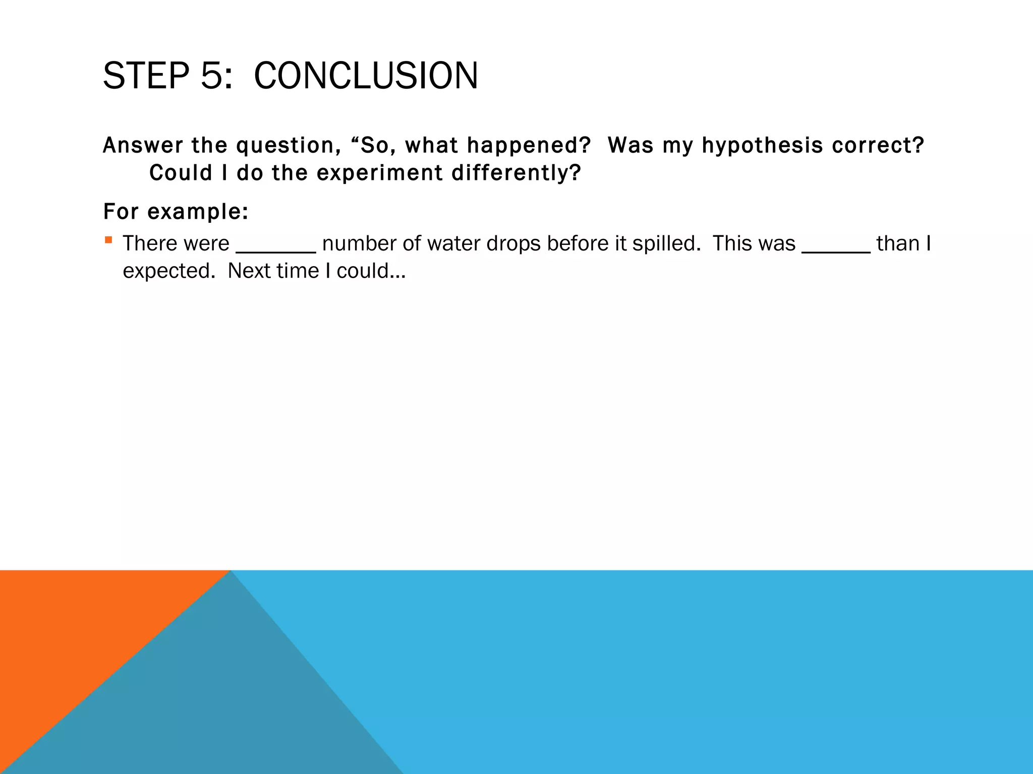Scientific method notes | PPT