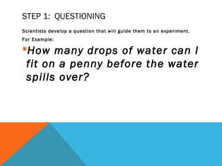 Scientific method notes | PPT