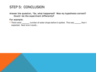 Scientific method notes | PPT