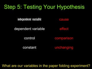 7th Grade Scientific method notes | PPT