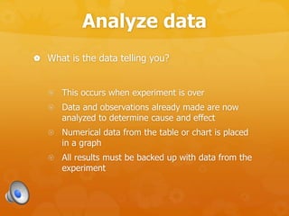 Scientific method notes | PPT