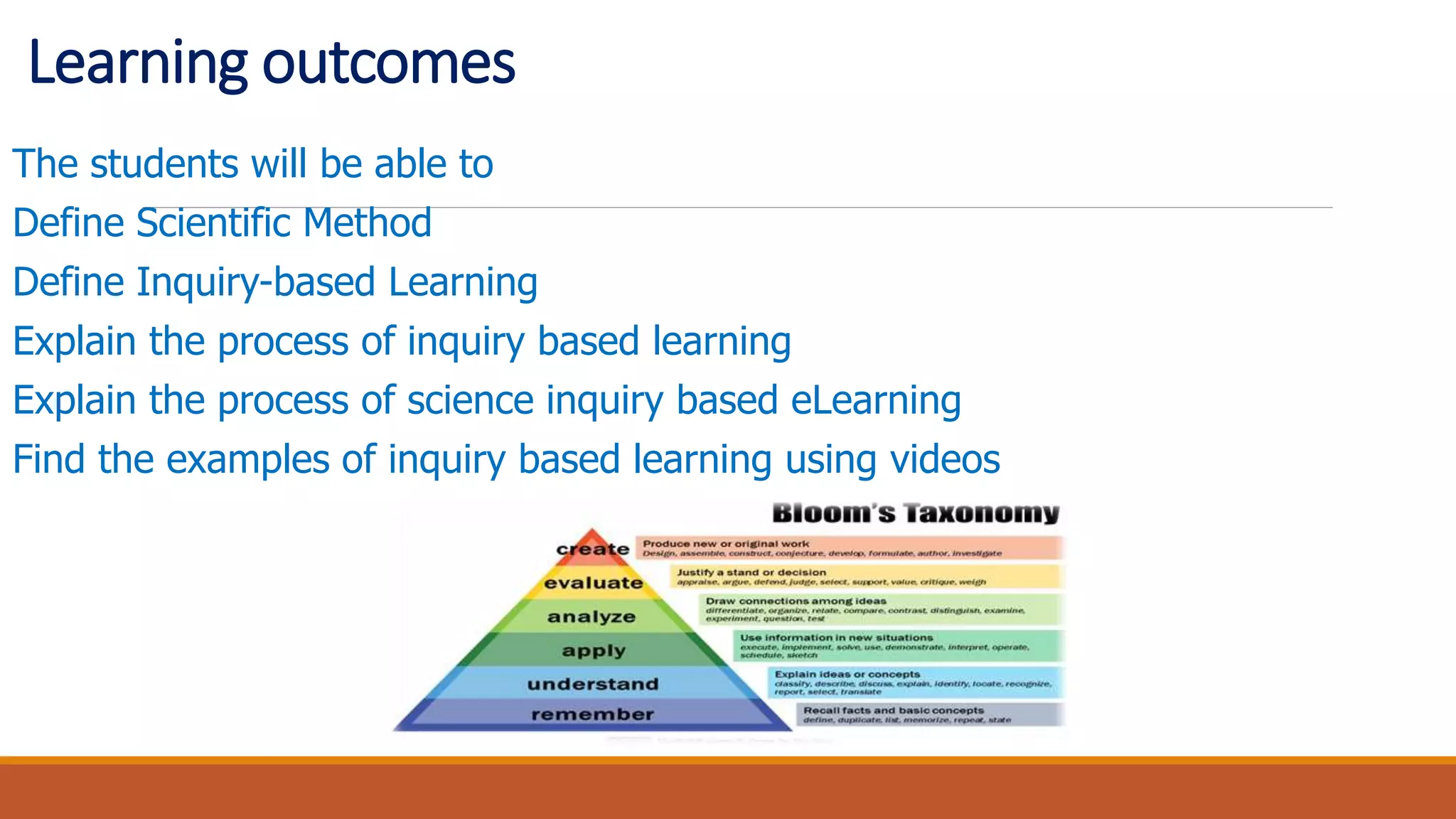 Scientific method of inquiry and advantage and disadvantages.pptx | Science