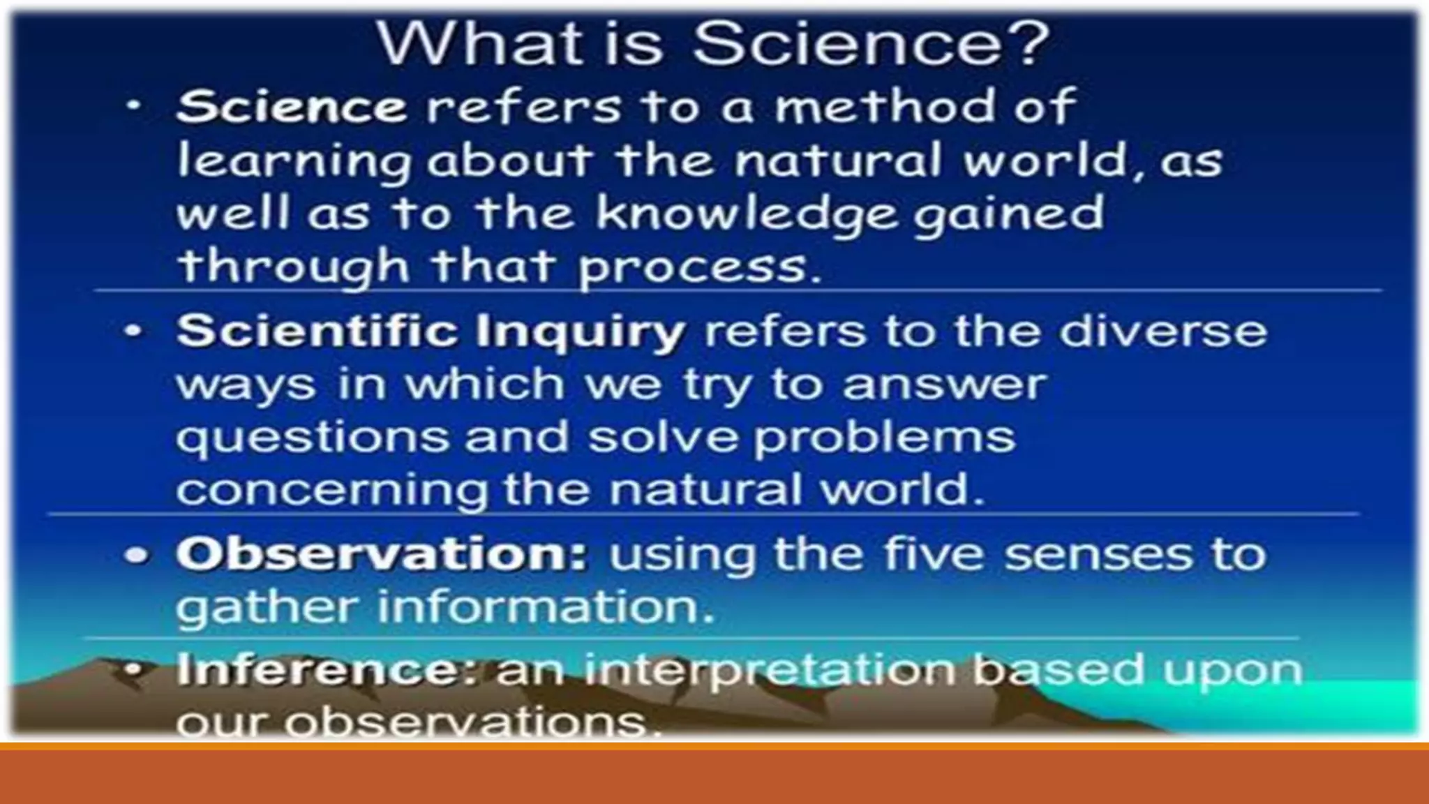Scientific method of inquiry and advantage and disadvantages.pptx | Science